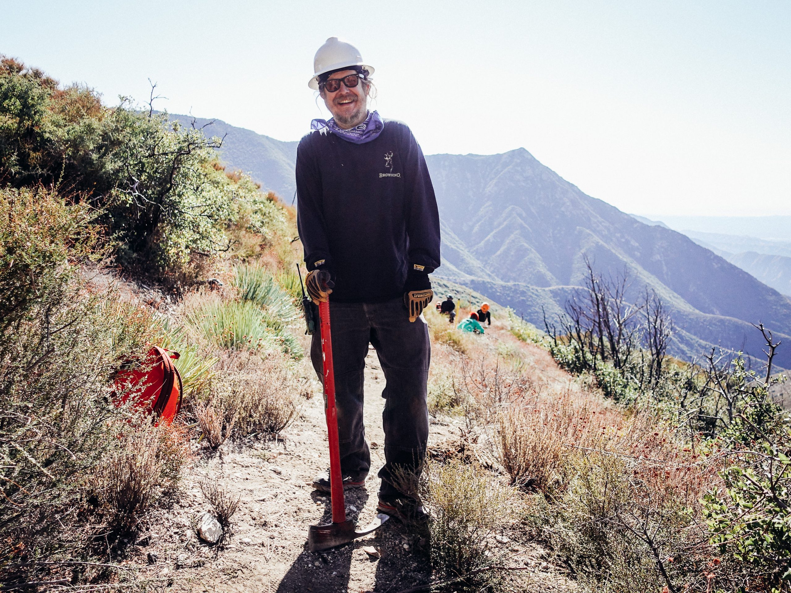 Condor Peak Trail Restoration Begins - Lowelifes Respectable Citizens' Club